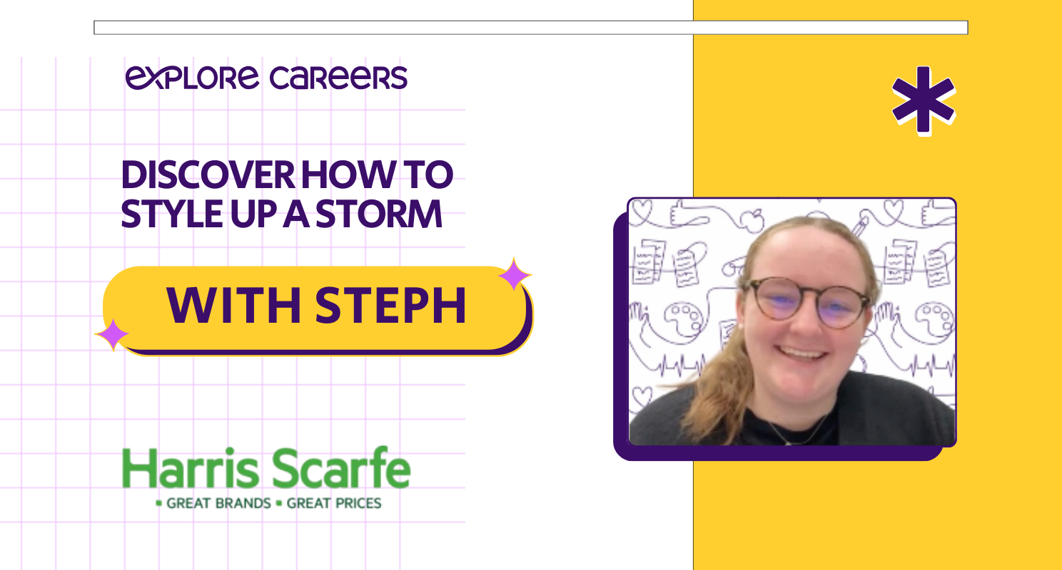 Steph Styles Up a Storm with Harris Scarfe! | Explore Careers Australia